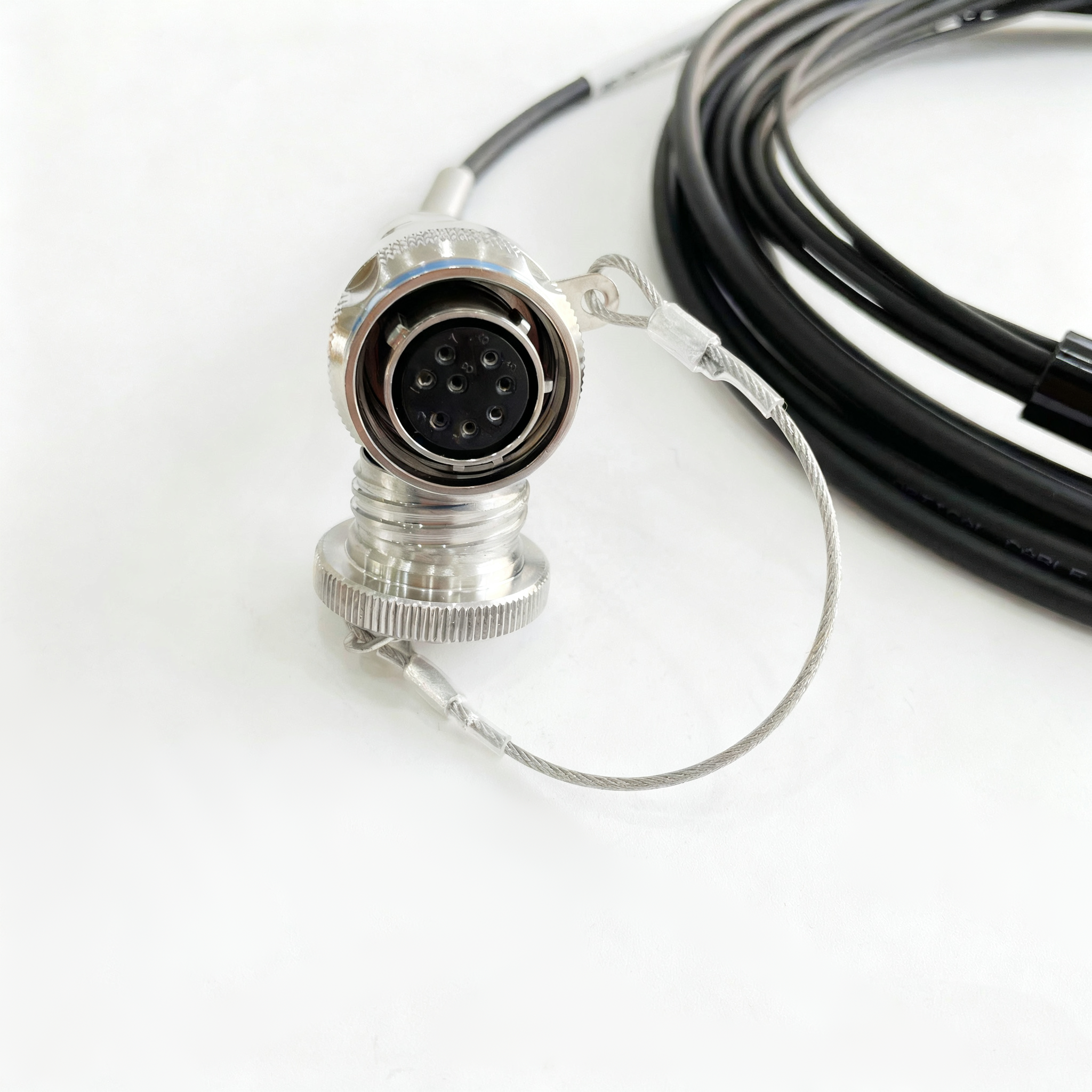 D38999 8Cores Plug and Socket J599/26KC08B1N 8LC Fiber Optic Cable Ass ...