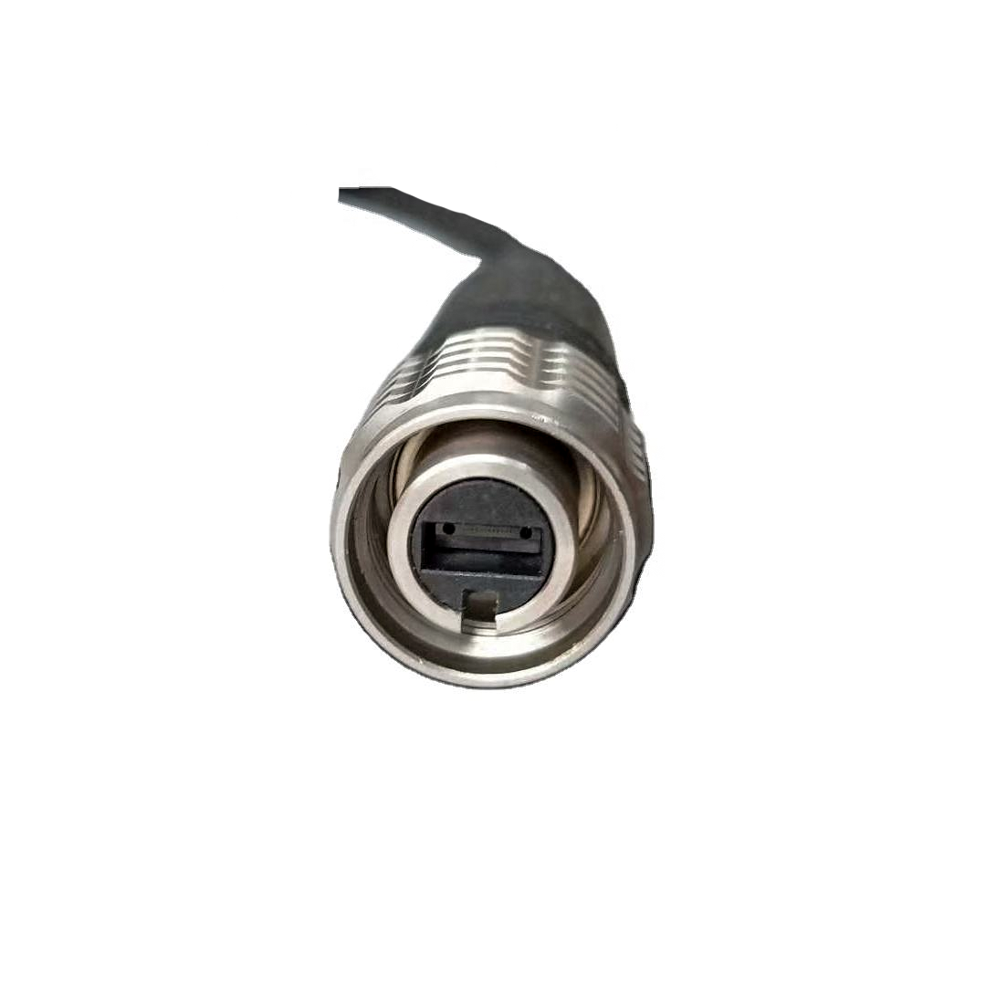 Outdoor Waterproof tactical fiber cable ODC connector 12/24 core MT Fe ...